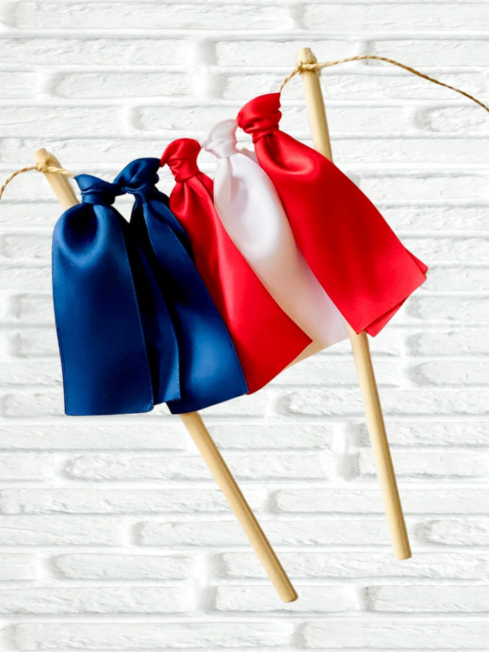 American Flag Ribbon Cake Topper – The Party Teacher