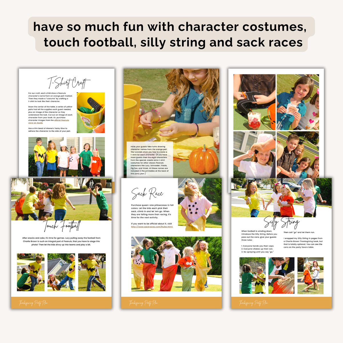Thanksgiving Party Plan INSTANT DOWNLOAD – The Party Teacher