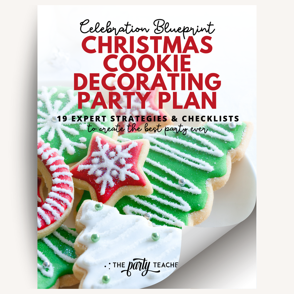 Christmas Cookie Decorating Party Plan INSTANT DOWNLOAD – The Party Teacher