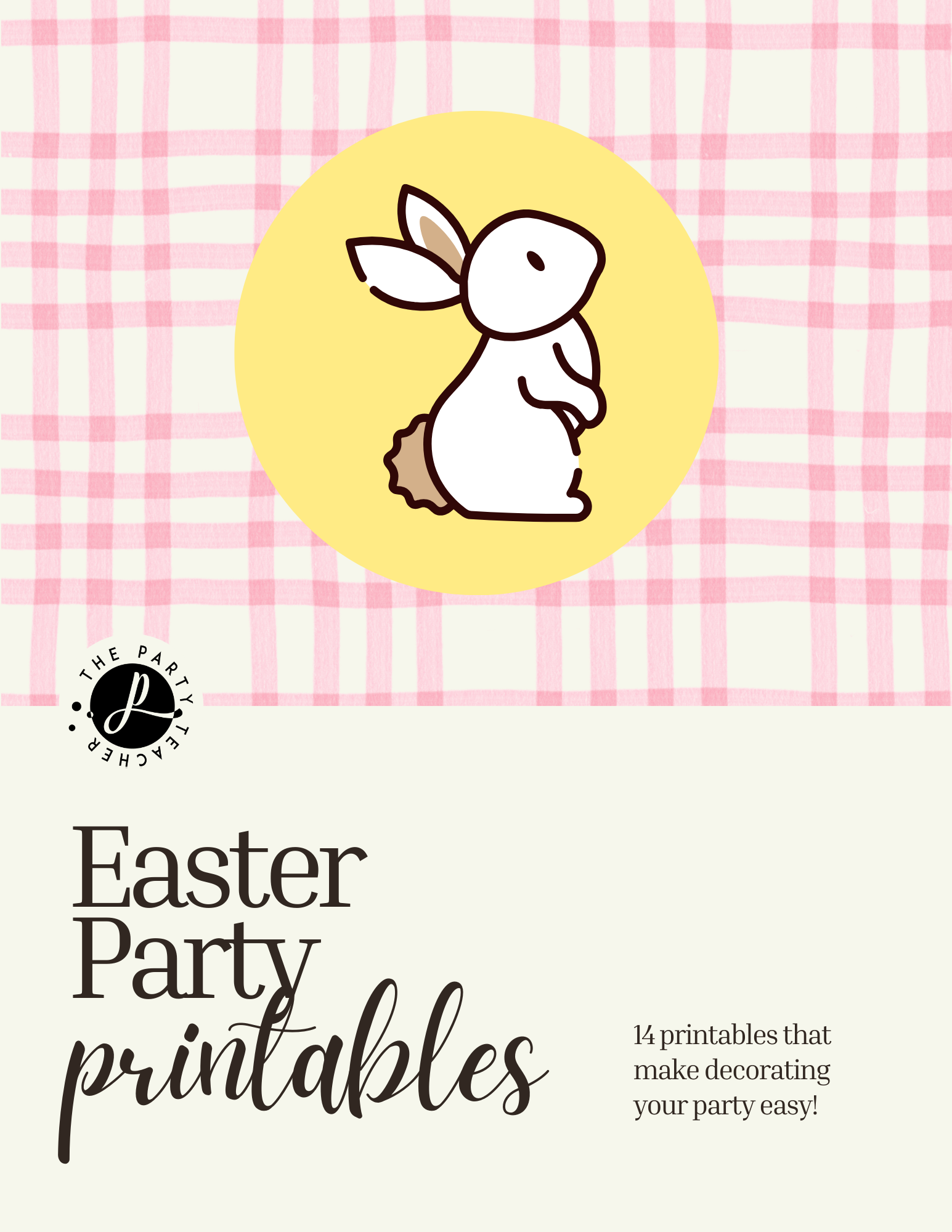 Easter Party Printables INSTANT DOWNLOAD – The Party Teacher