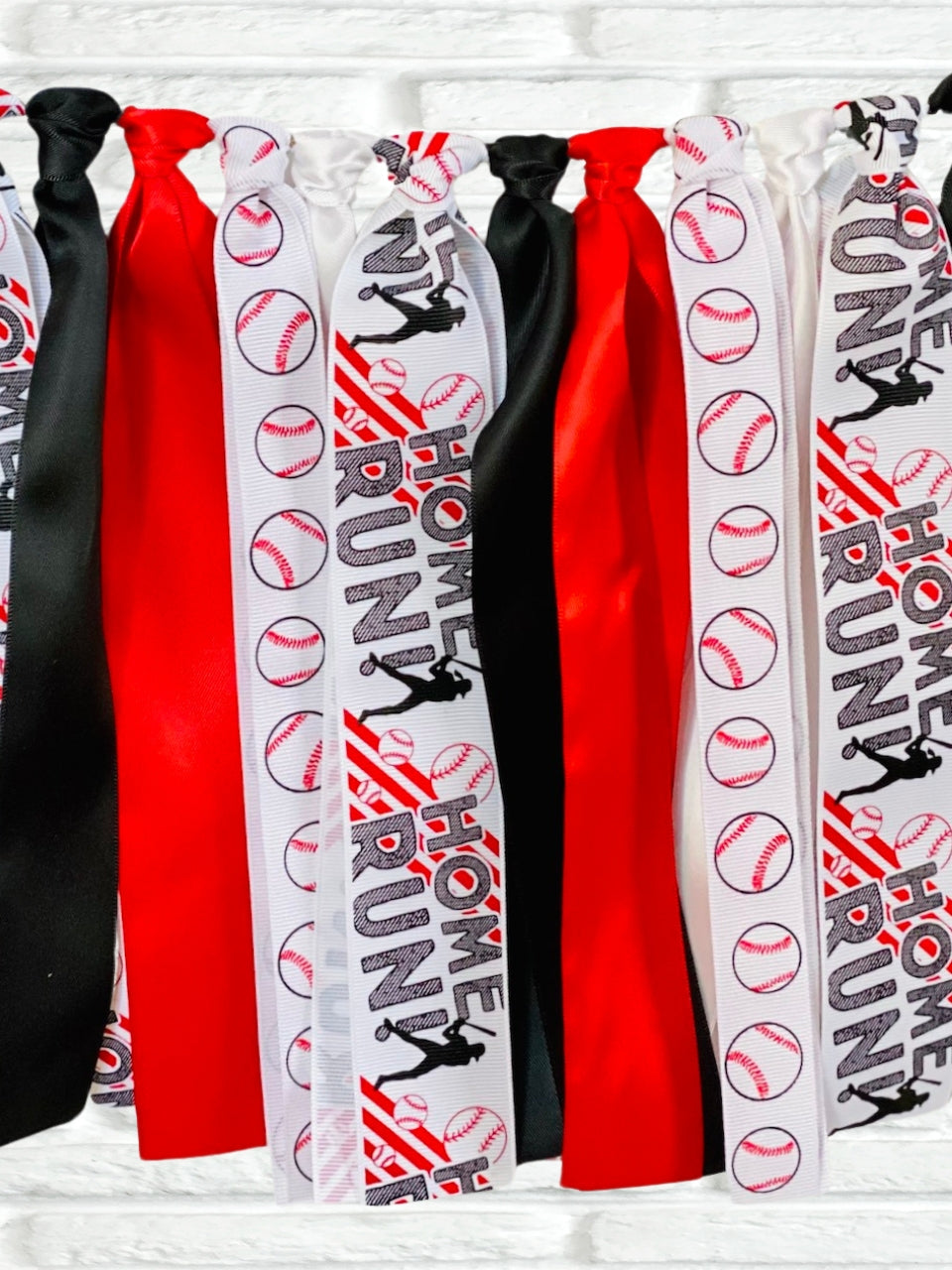 Baseball Ribbon Bunting – The Party Teacher