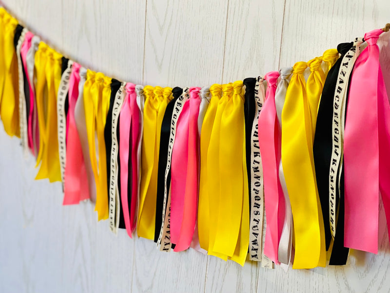 Pencil Ribbon Bunting - FREE Shipping - The Party Teacher
