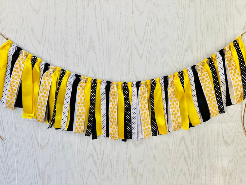 Bee Ribbon Bunting - FREE Shipping - The Party Teacher