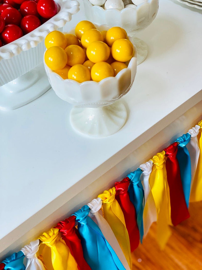 Circus Ribbon Bunting – The Party Teacher