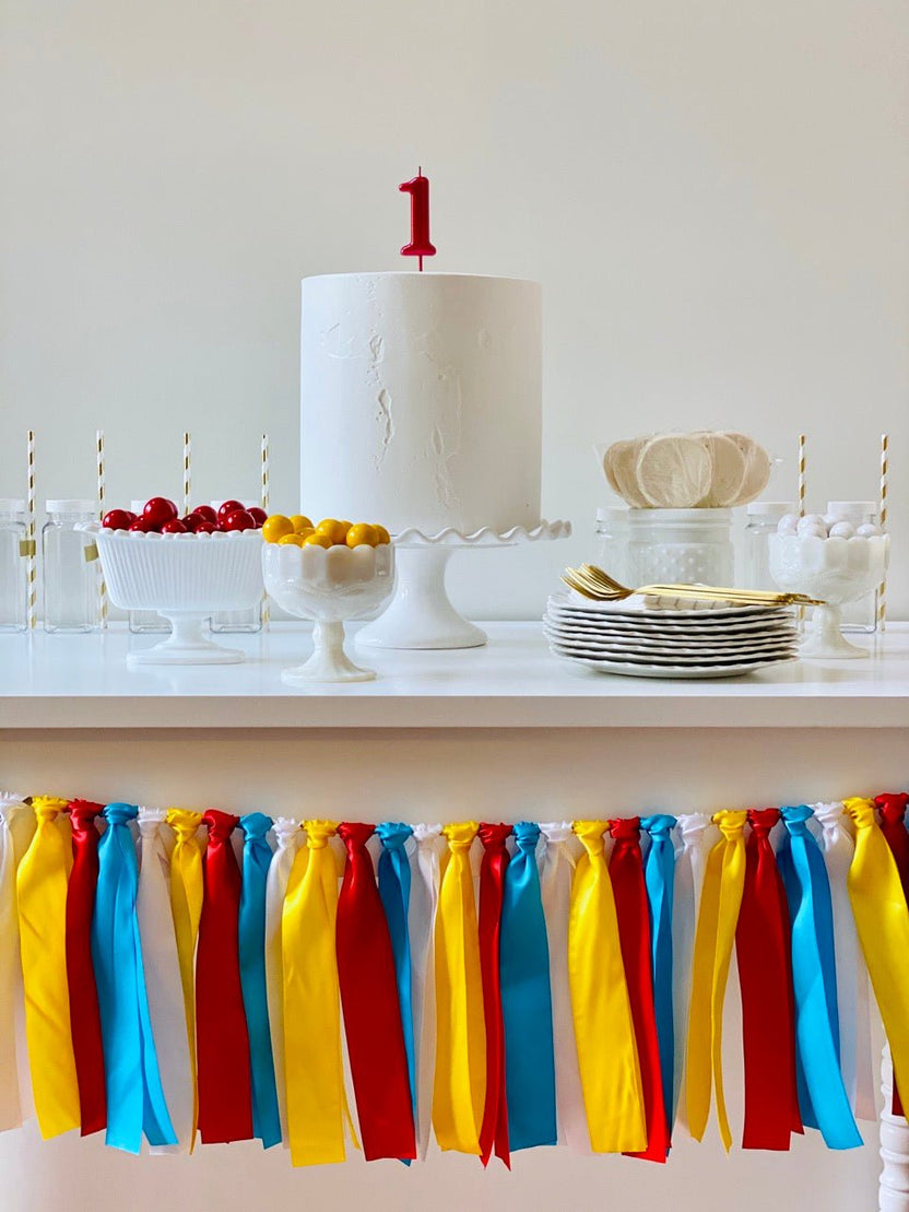 Circus Ribbon Bunting – The Party Teacher