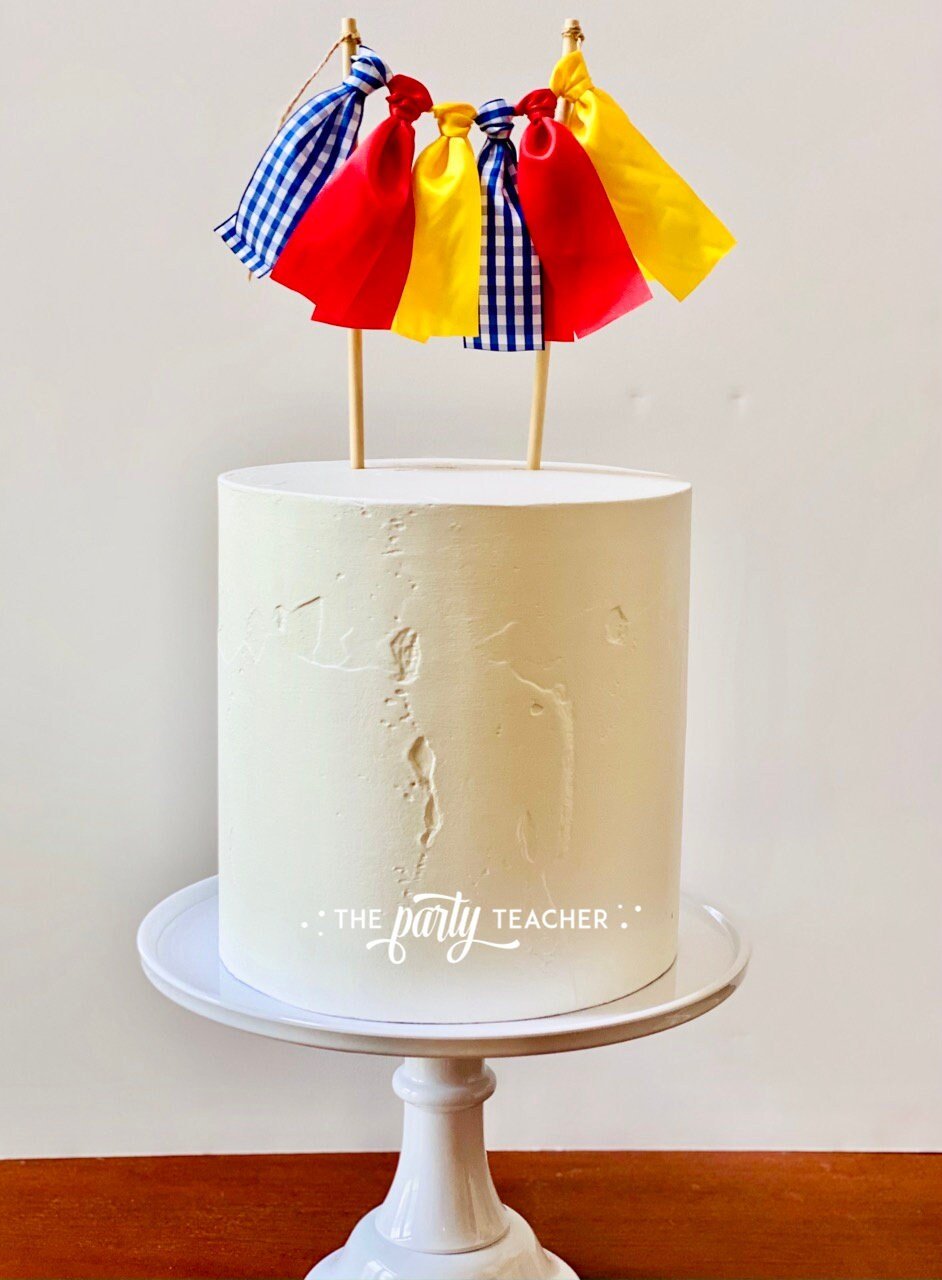 Dorothy Ribbon Cake Topper – The Party Teacher