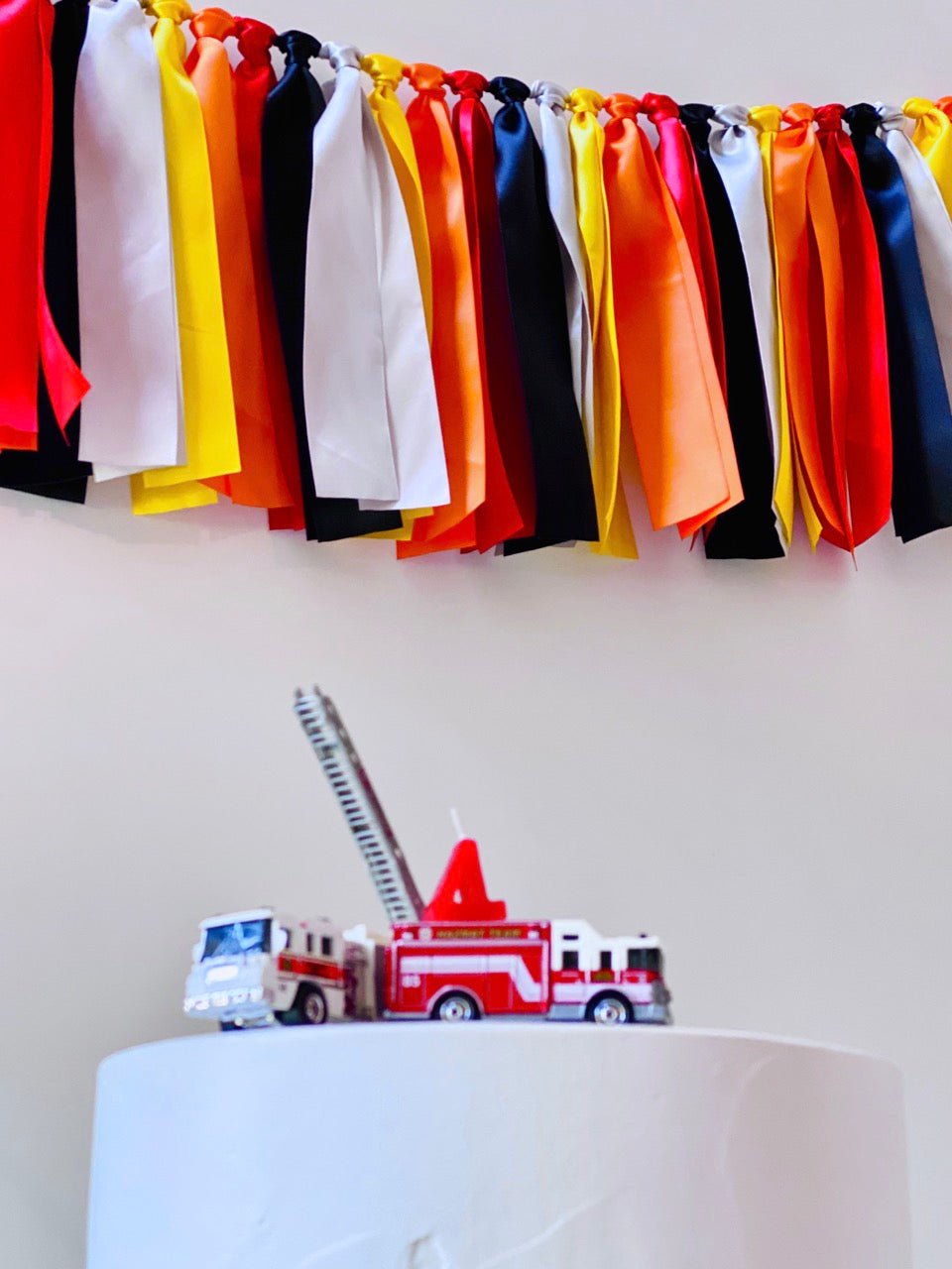 Firefighter Ribbon Bunting – The Party Teacher