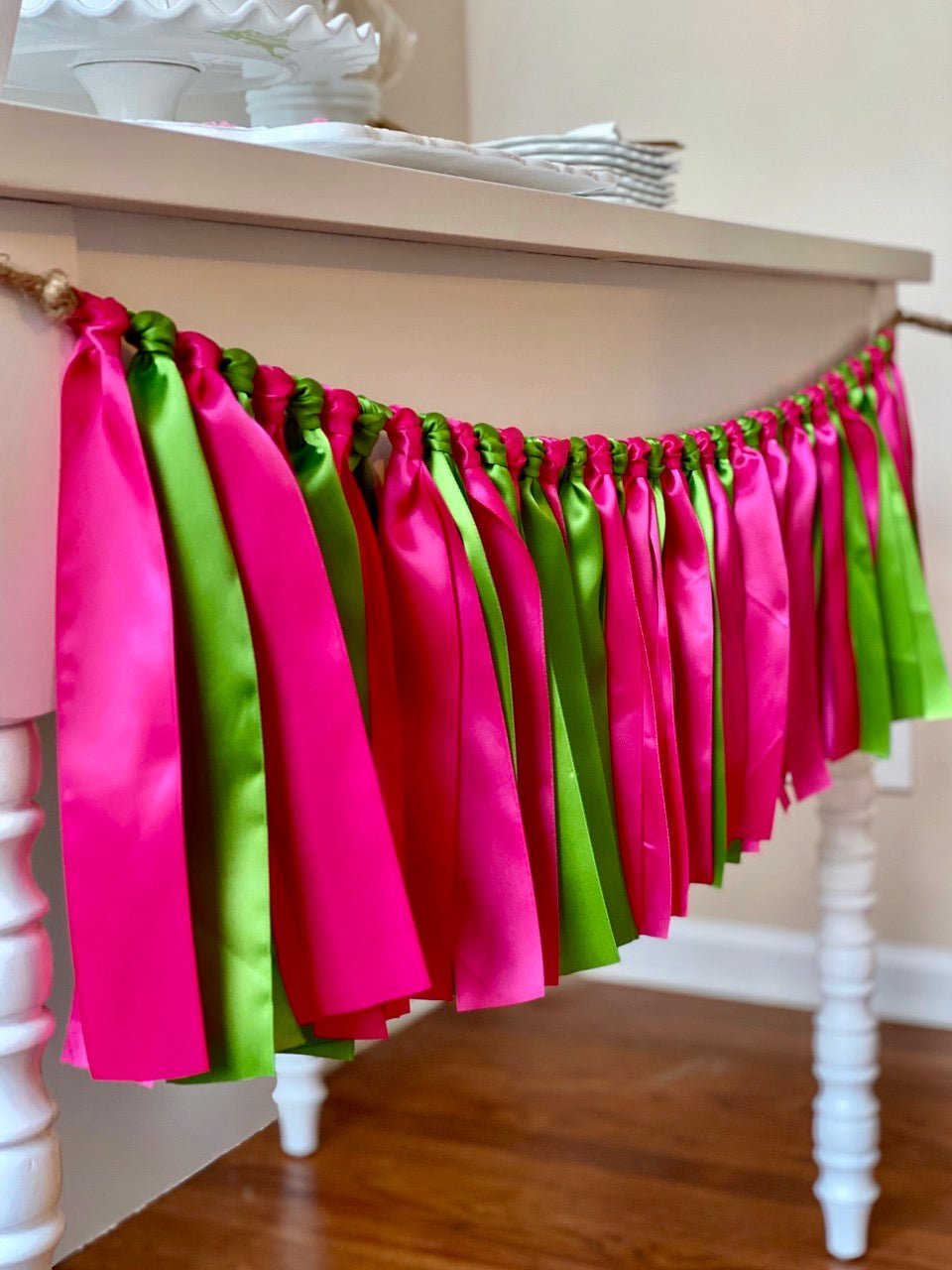 Preppy Ribbon Bunting – The Party Teacher