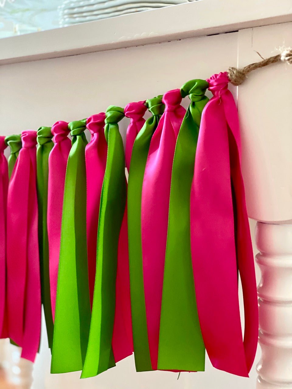 Preppy Ribbon Bunting – The Party Teacher