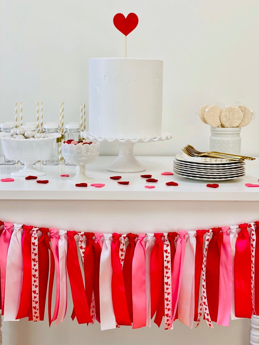 Valentine's Ribbon Bunting – The Party Teacher